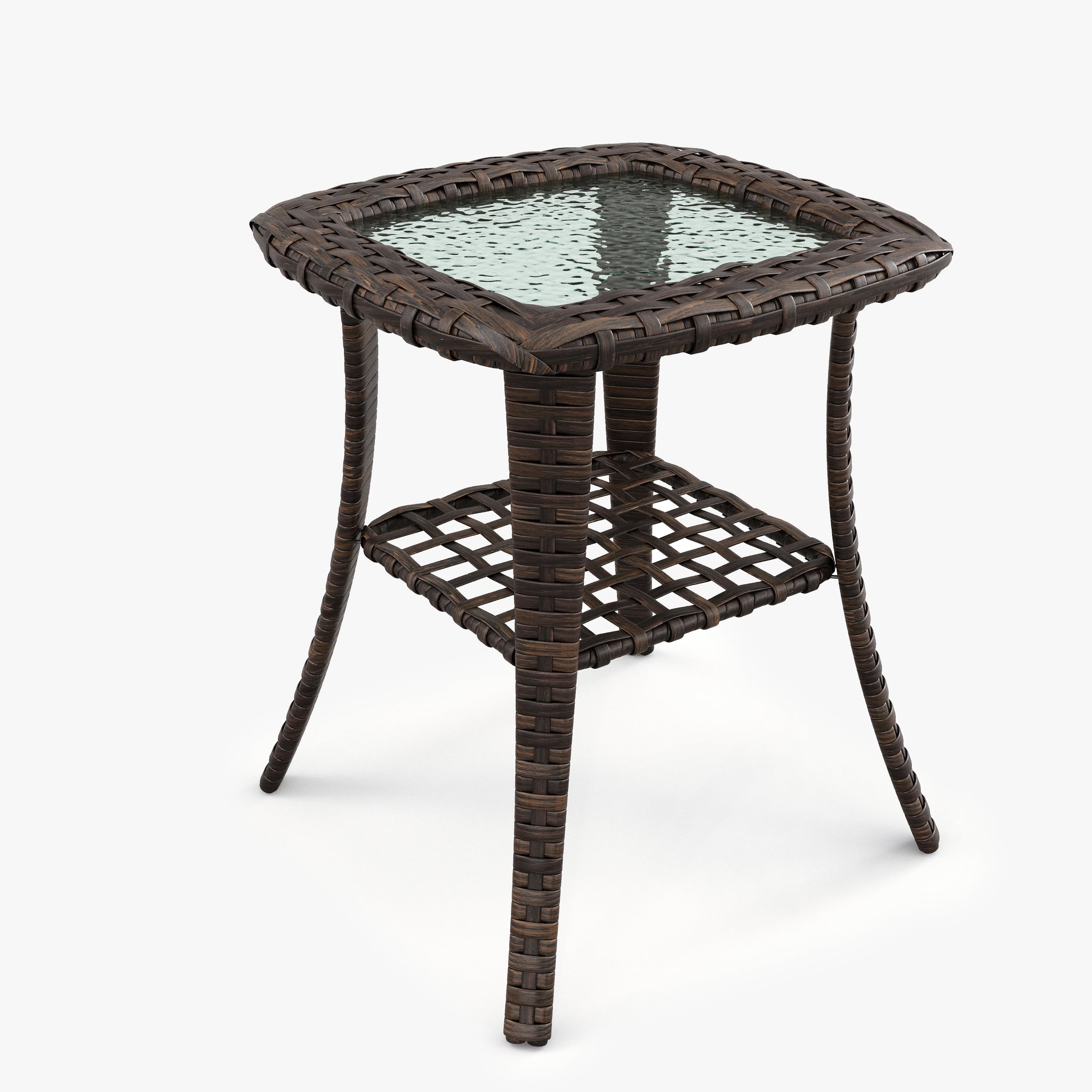 Hawthorne Patio Wicker Side Table
