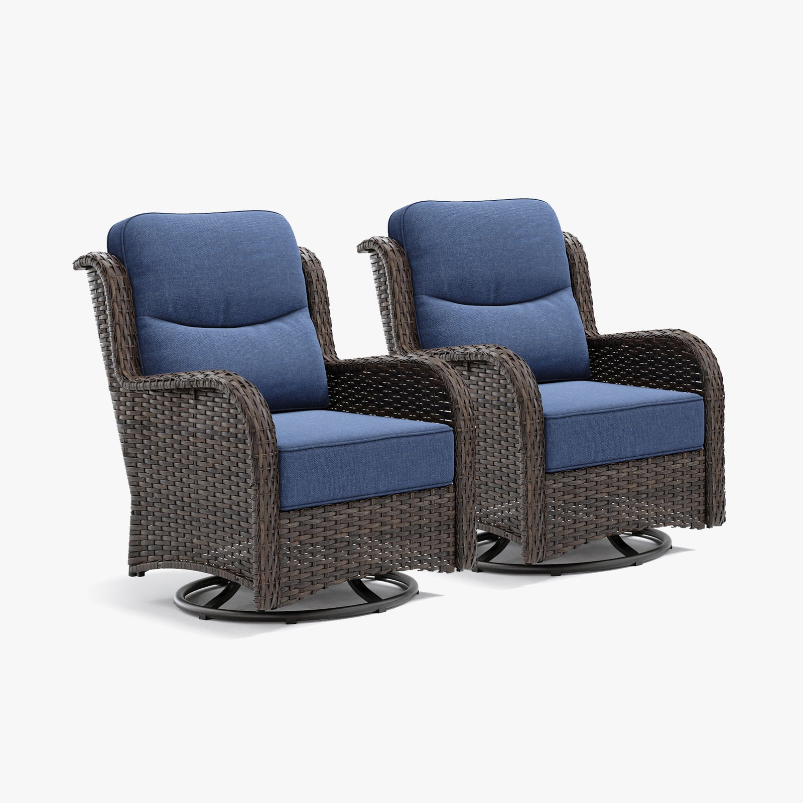 Hawthorne Swivel Glider Chairs Set