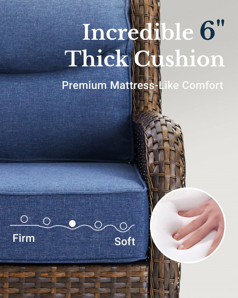 Hawthorne Swivel Glider Chairs Set